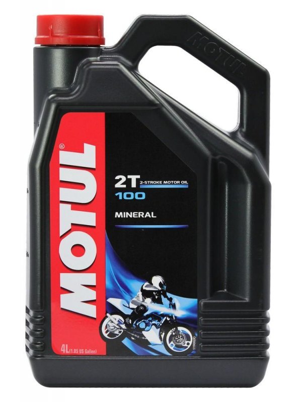 Масло MOTUL 100 2T Mineral 4L